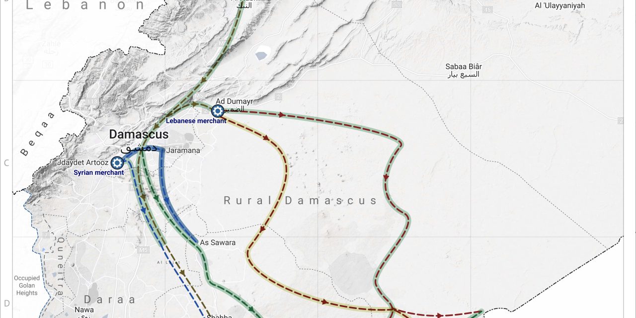 Study: South Syria’s Drug Supply Chains – June 2023 – Etana Syria