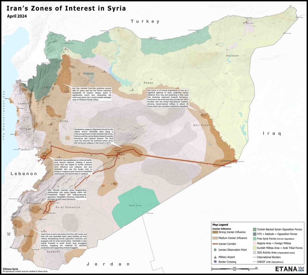Explainer: Iran in Syria Today – Etana Syria